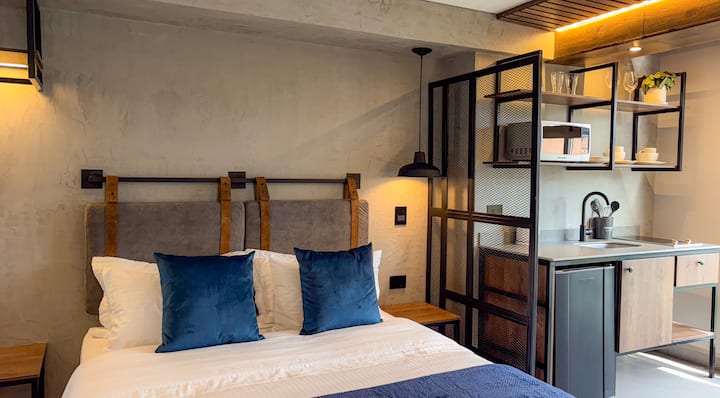 Nuevo Loft En El Corazón De La 70 Con Wifi Y Ac12 - 메데인