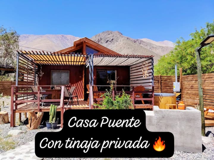 Casa Puente En Rivadavia - Paiguano