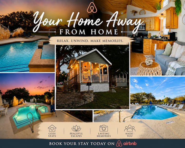 Hill Country Retreat Pool Hot Tub Near Lake Travis - 特拉維斯湖