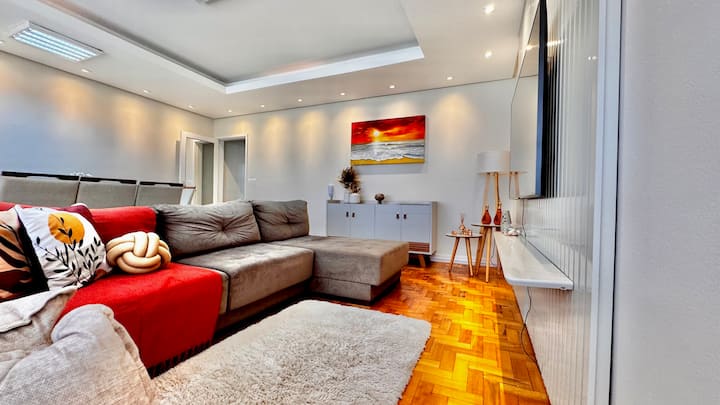 Vista Espetacular Para O Mar! 3 Quartos Com Ar! - Torres