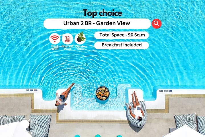 Chalong 2-br Condo | Rooftop Pool \ Breakfast - Phuket