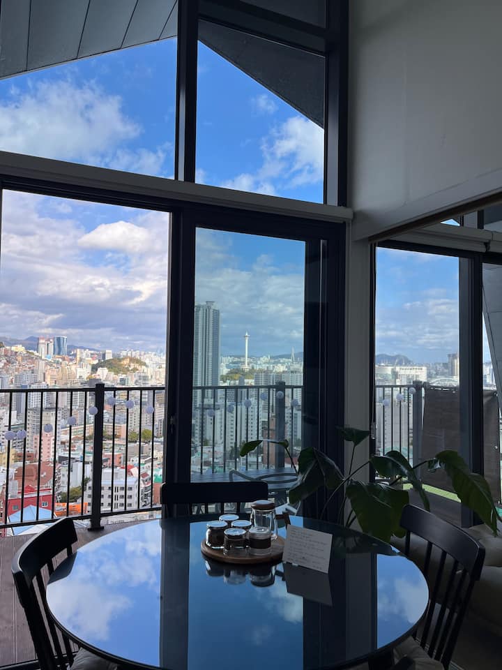 Stay354/a Private  /Terrace/sunrise /Night View - Busan