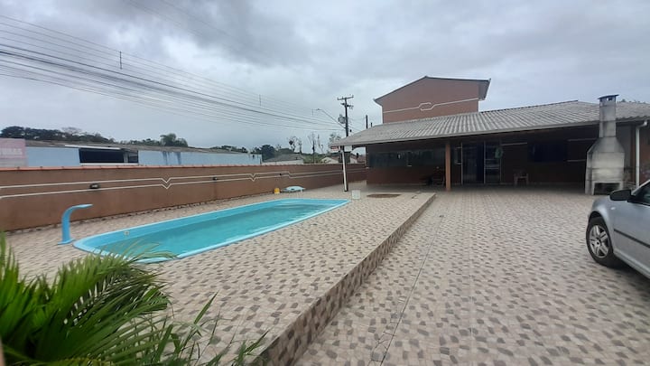 Casa Sobrado Na Praia De Matinhos/pr - Matinhos