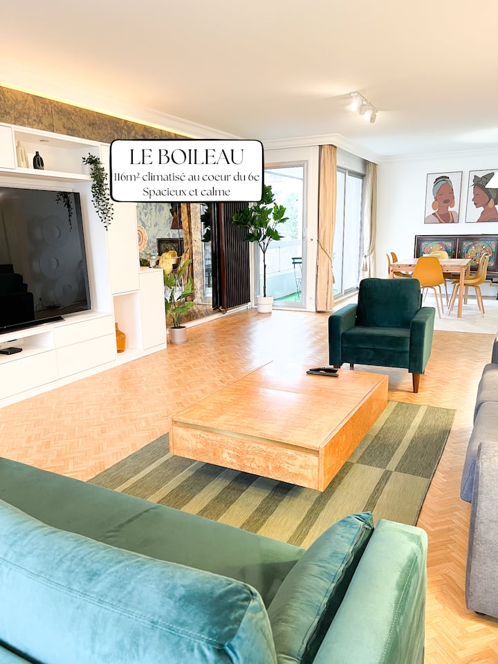 Le Boileau: Climatisé Tête D'or Et Quais à Pied - Lyon