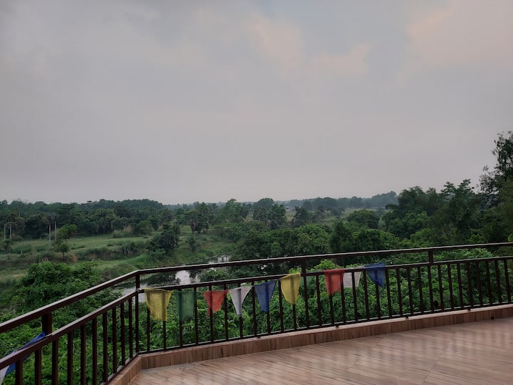 A Beautiful Entire House - Santiniketan