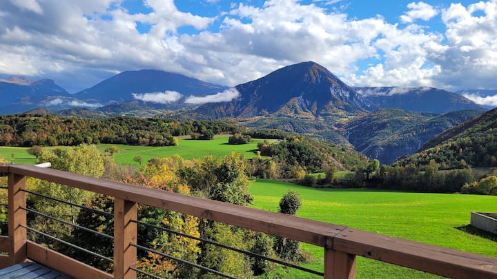 Panorama Xxl Lac Et Sommets - Maison Luxe - - Lac de Serre-Ponçon