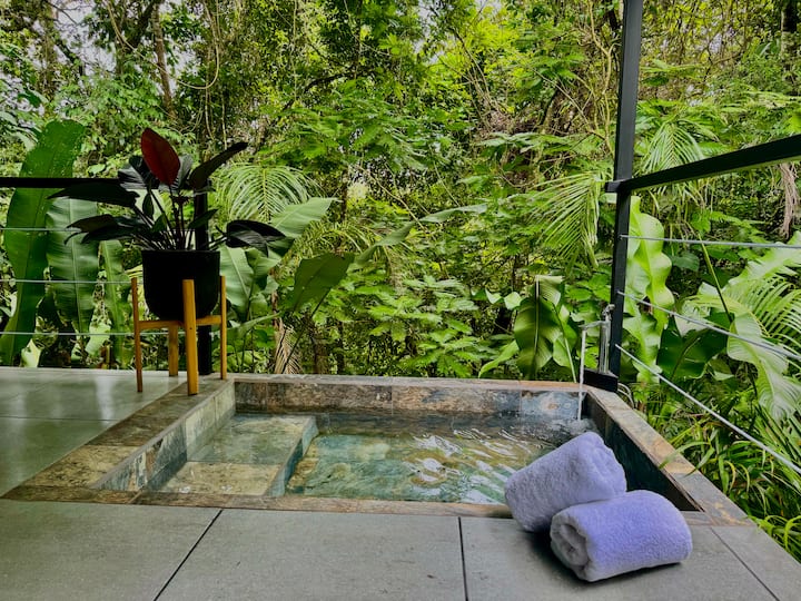 Arenal Jungle Villa + Jacuzzi + Wildlife - La Fortuna