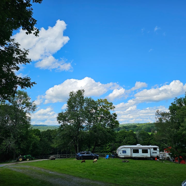 Rv Adventure On Sheep Farm! - Bethel, NY