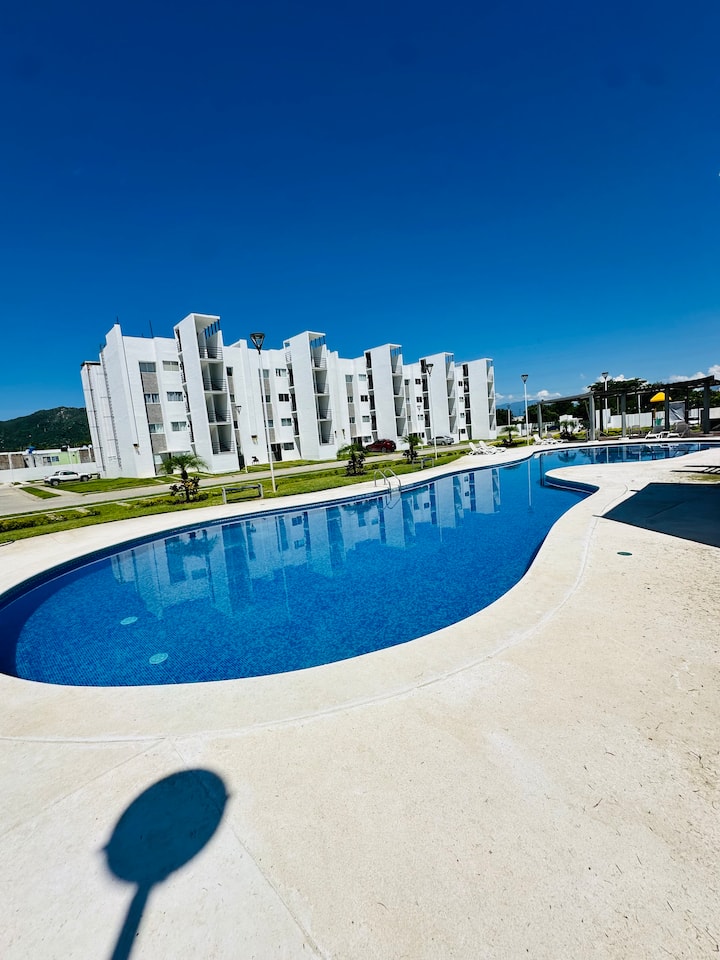 Encantador Depto. Cerca De Playa - Acapulco