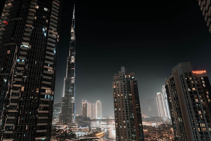 Nye Show •Full Burj Khalifa View• Downtown Dubai - Dubaï