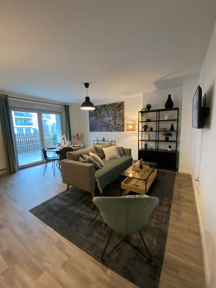 T3 Moderne - Proche Tram - Parking Privé - Angers