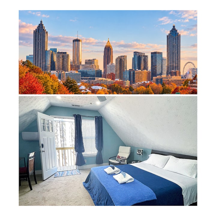 Fully Private Suite Steps From Atl/airport - 亞特蘭大