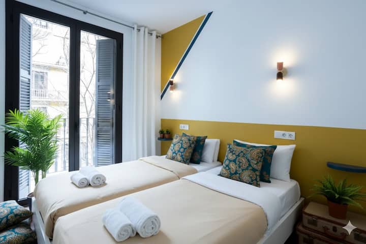 Superbe Coloc 6 Ch. 6 Sdb, Prox. Centre - Barcelona