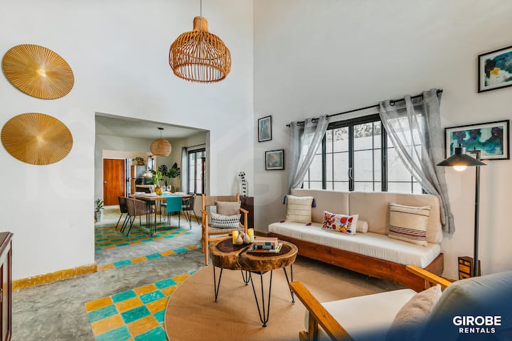 Hermosa Casa 2bd Con Alberca, A 5 Min De Montejo - Mérida