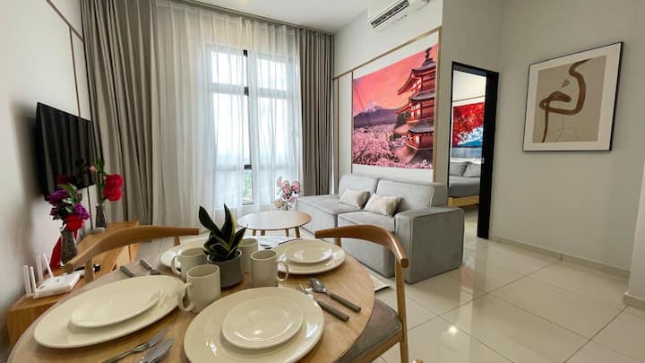 Family Suites Spaceresidency | Walk 100m To Ksl - Johor