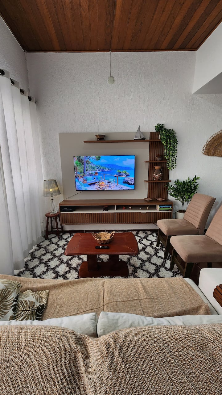 Ap 3dorm C/vaga 100m Praia Tombo - Santos