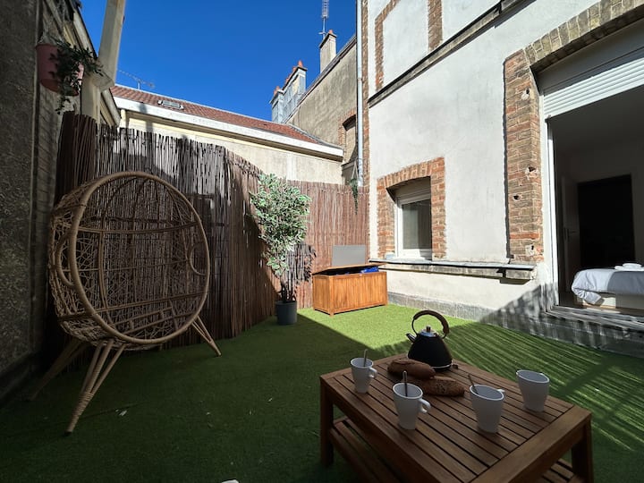 Laon T3 Moderne Terrasse Et Babyfoot Proche Centre - Reims