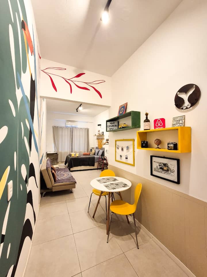 Carioca Studio 3 Min Beach Copacabana - Ipanema