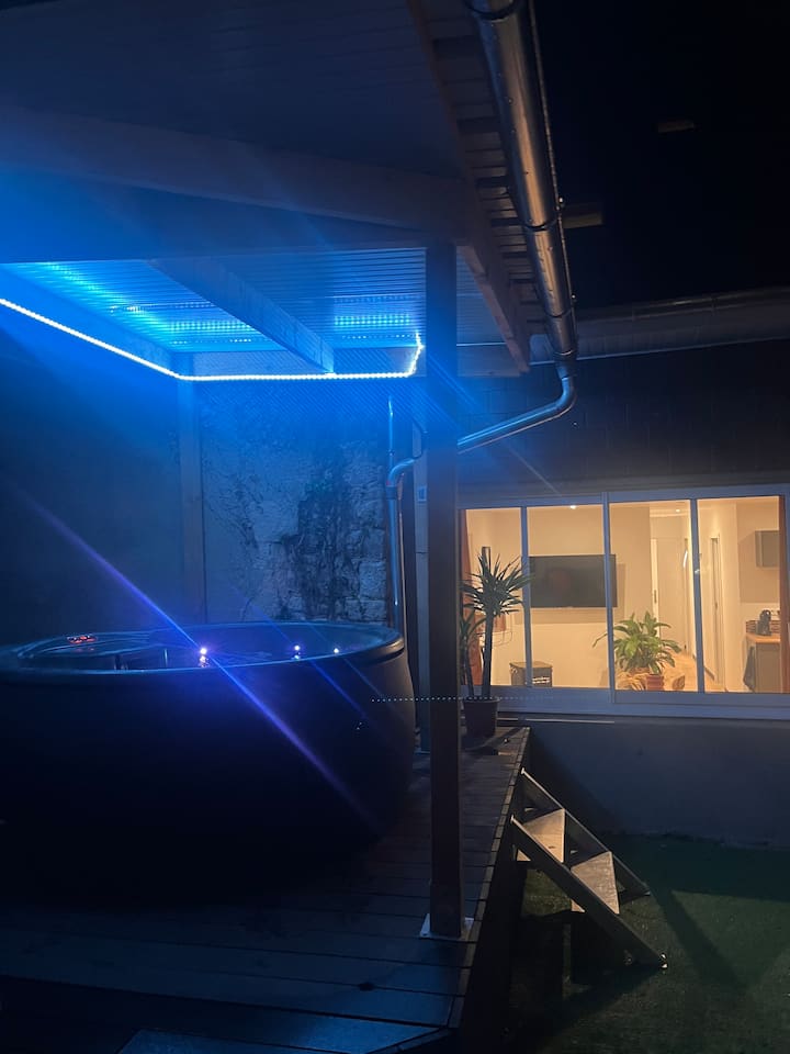 Atelier Du Spa Jacuzzi Illimité Près Mt St Michel - Avranches