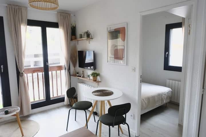 Appartement Cosy Avec Parking Privé Couvert - Font-Romeu-Odeillo-Via