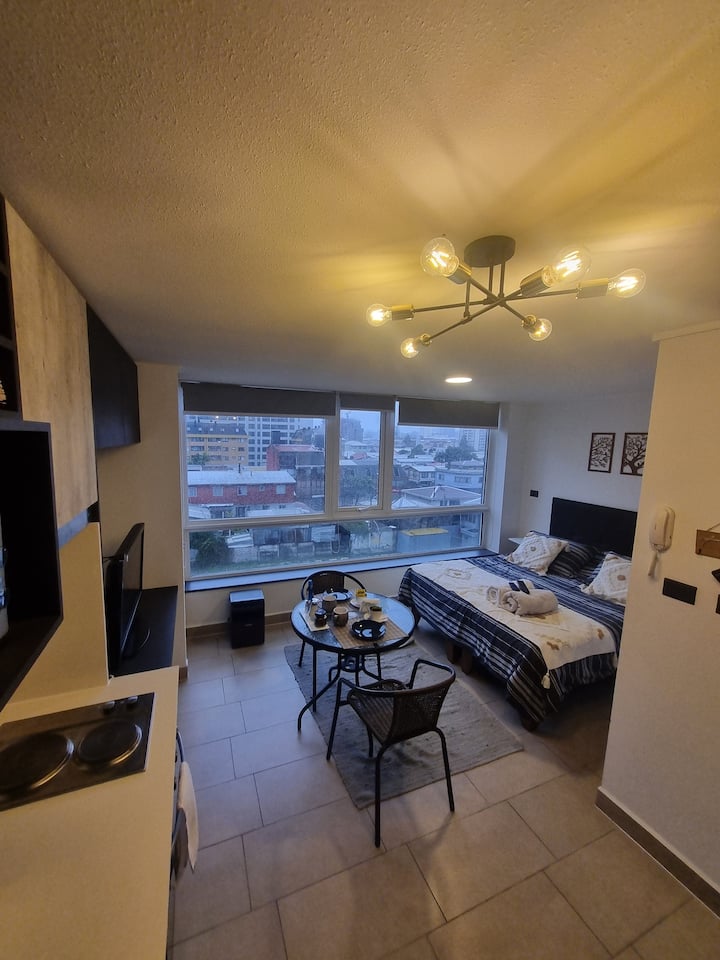 6 Acogedor Departamento Con Vista En Pleno Centro - Concepción, Chile