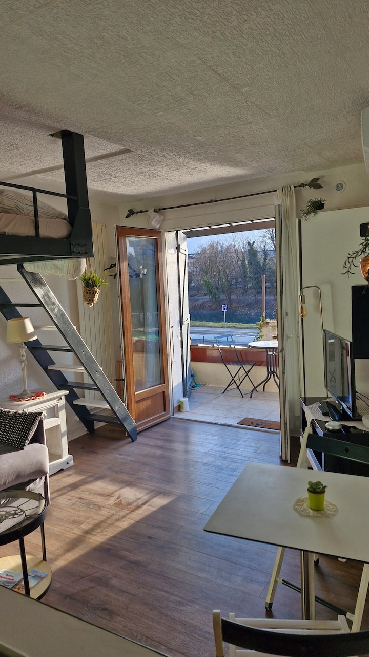 Studio Près Hôpital  Terrasse Vue Sur L'isère - Grenoble