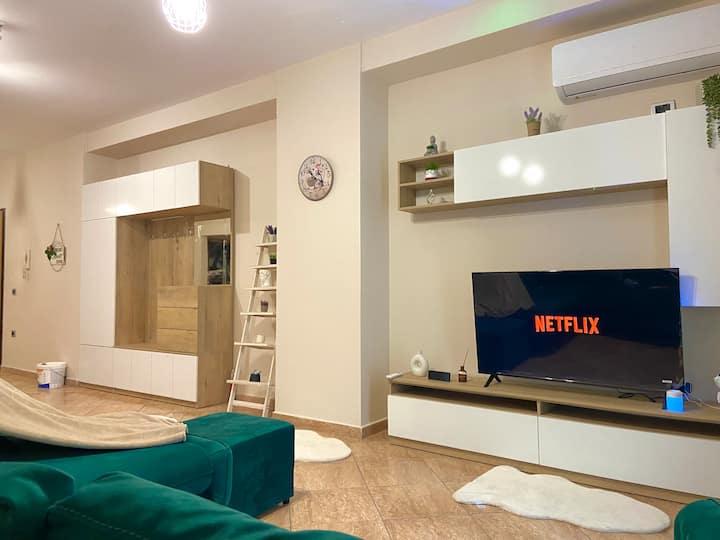 Apartment+netflix +Balcony+wi-fi - Durrës