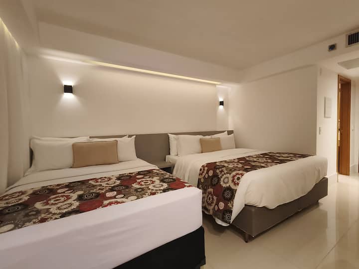 Raridade! 2 Camas Casal Flat Alto Padrão Novíssimo - Brasília