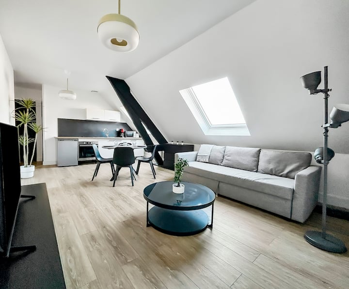 Lumineux T2 Rénové, Fibre, Calme Et Hyper-centre - Liévin