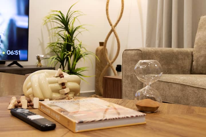 Alpha Apartments E1 شقه فاخره من ثلاث غرف نوم - Riyadh