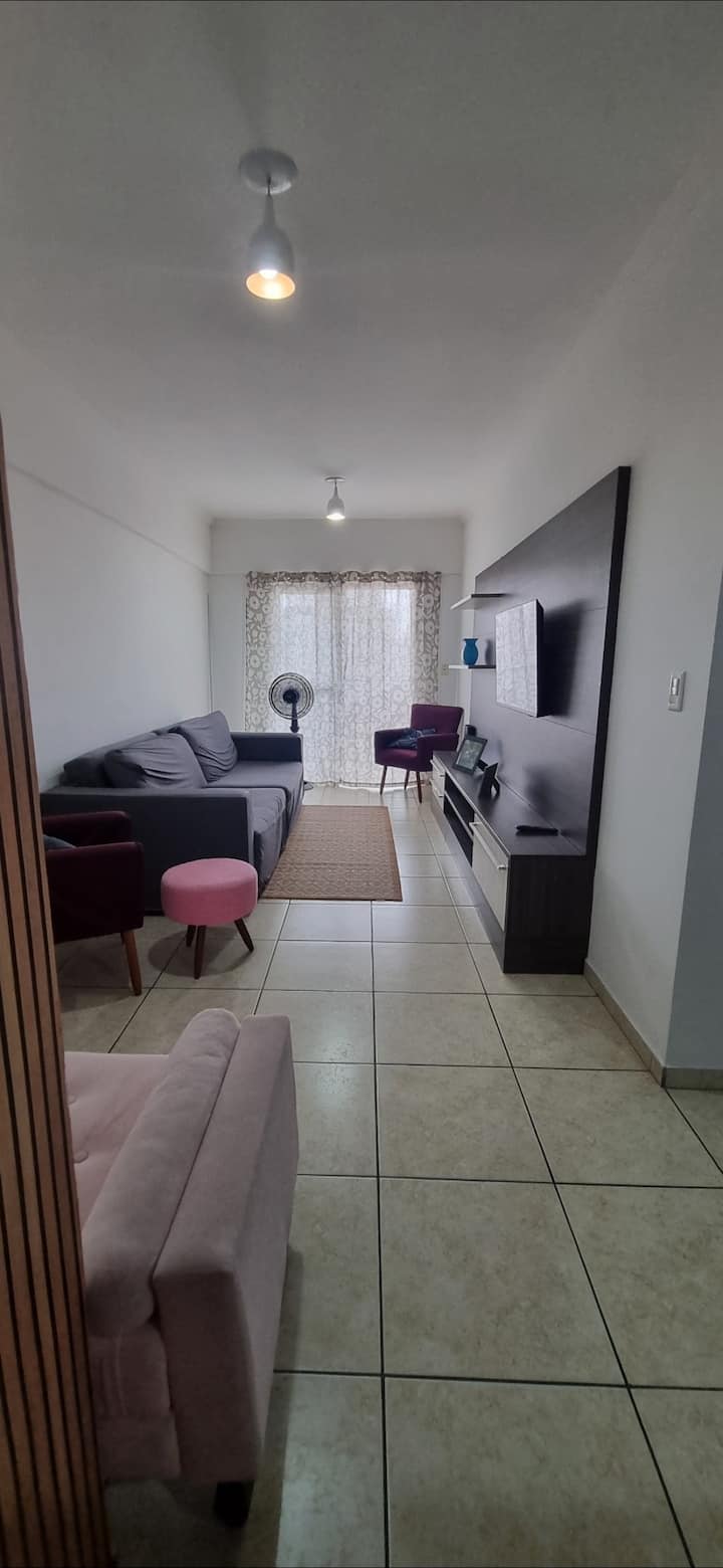 Apartamento De 82m² Na Praia Tupy A 150m Da Praia. - Praia Grande