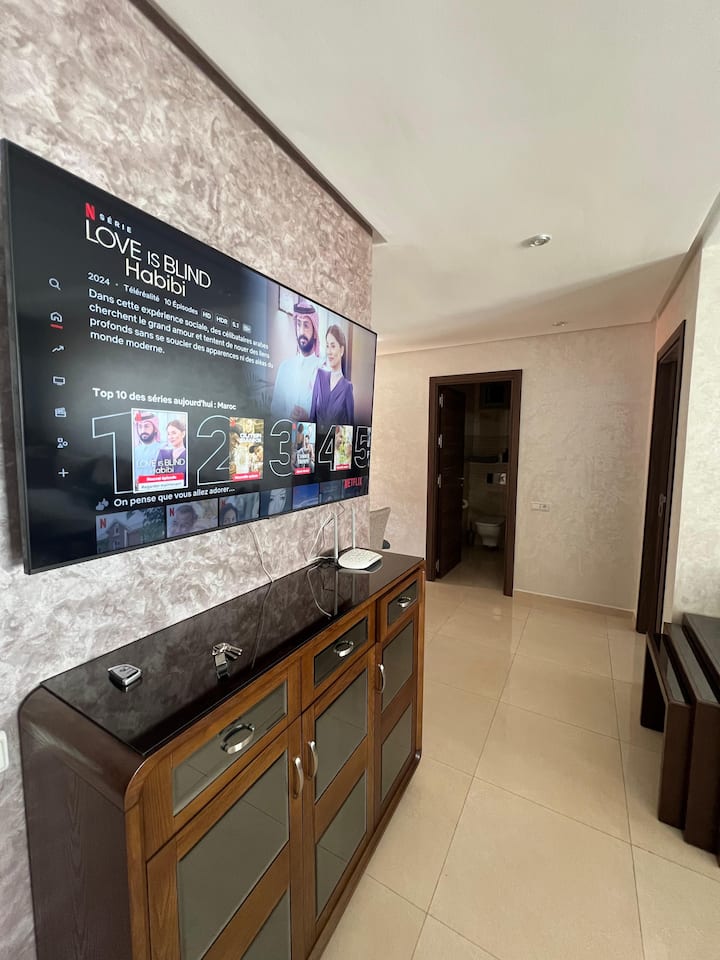 Charming Apartment In Harhoura. - Temara
