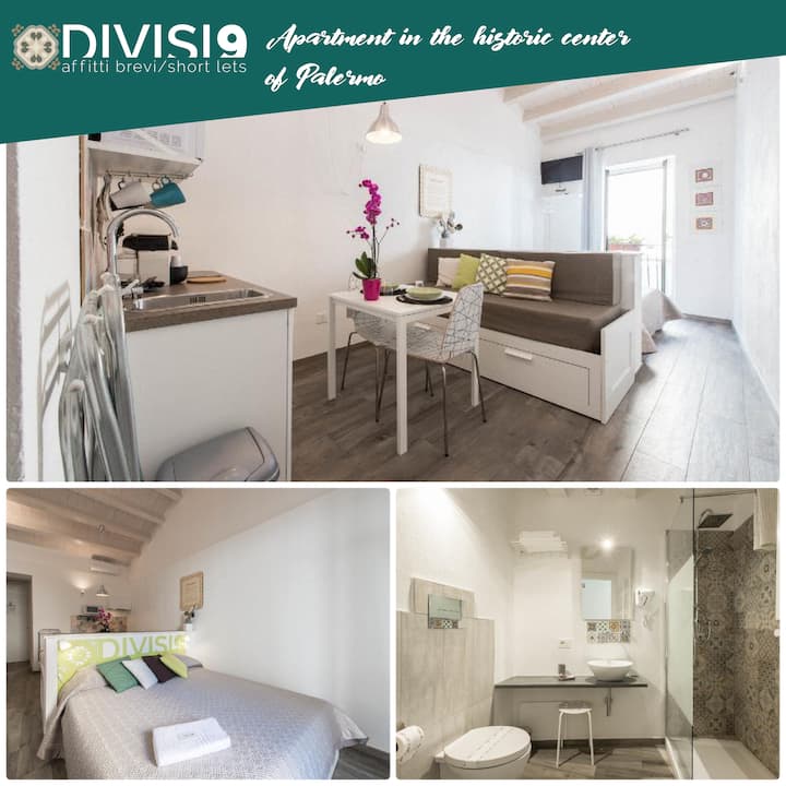 Divisi9 Amuri Amuri - Modern Studio Palermo Centre - Palermo