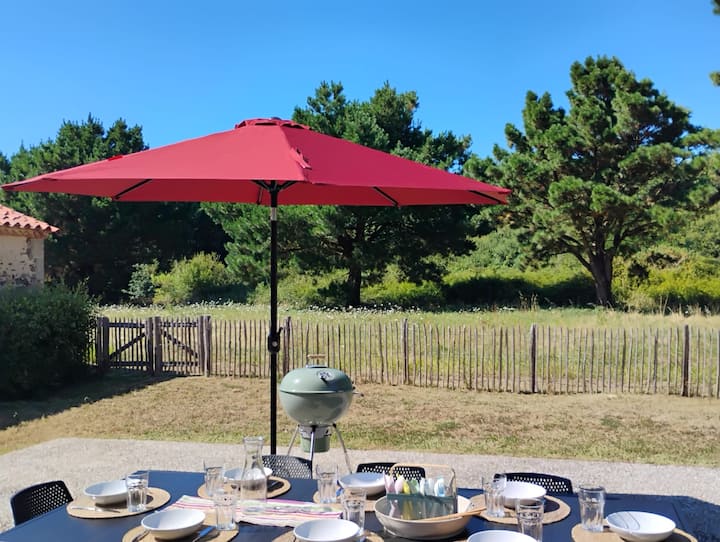Maison Familiale 8 Personnes Entre Mer Et Campagne - Jard-sur-Mer