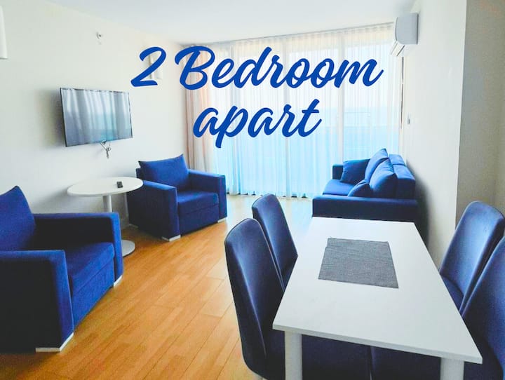 Seaview Spacious Apartment - Batumi