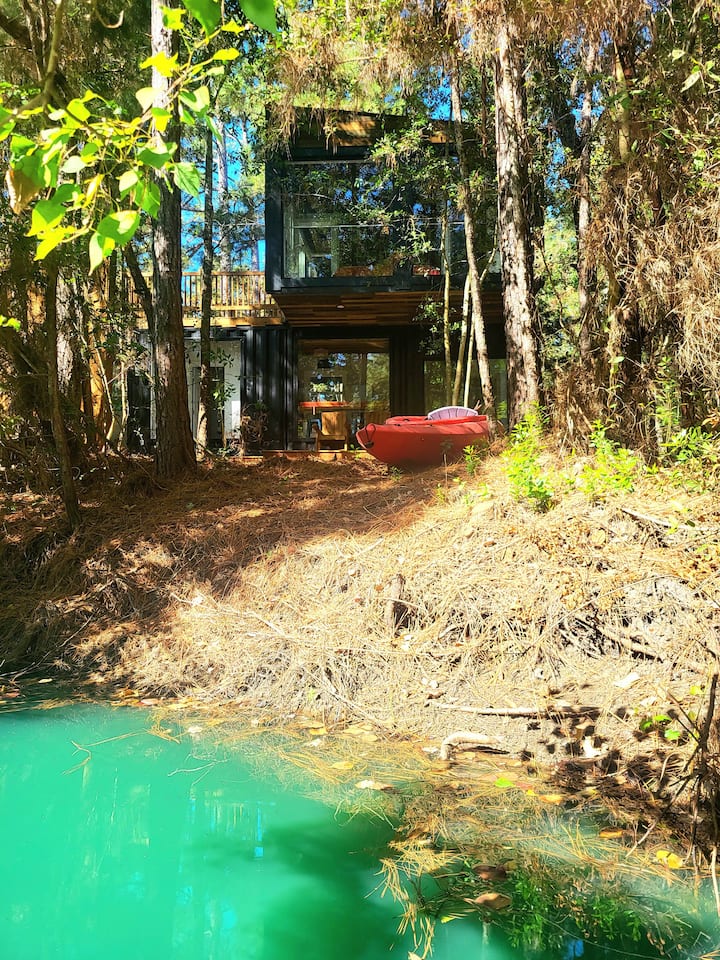 Waterfront Container House - Texas Renaissance Festival