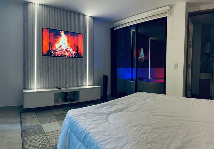 Apartaestudio De Lujo Con Yacuzzi - Medellín