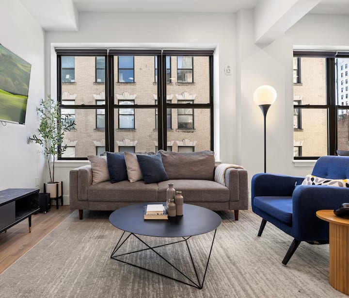 Luxury King 1br 25 Min Nyc 4min To Prudential/penn - Harrison, NJ