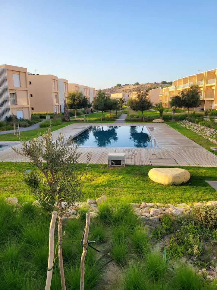Duplex De Luxe Avec Vue Imprenable Sur La Mer - Taghazout