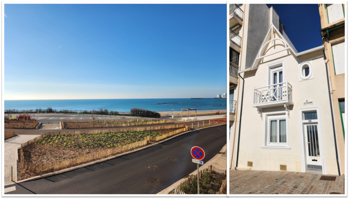 Maison Familiale Face Mer - Plage à Pied, Patio - Les Sables-d'Olonne
