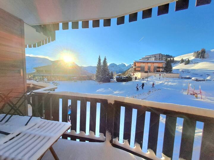 Appart' Au Pied Des Pistes Et Piou-piou + Balcon - Auris