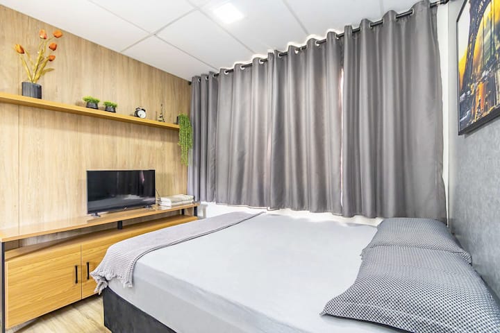 Stúdio Com Estacionamento | 8 Minutos Aeroporto - São José dos Pinhais