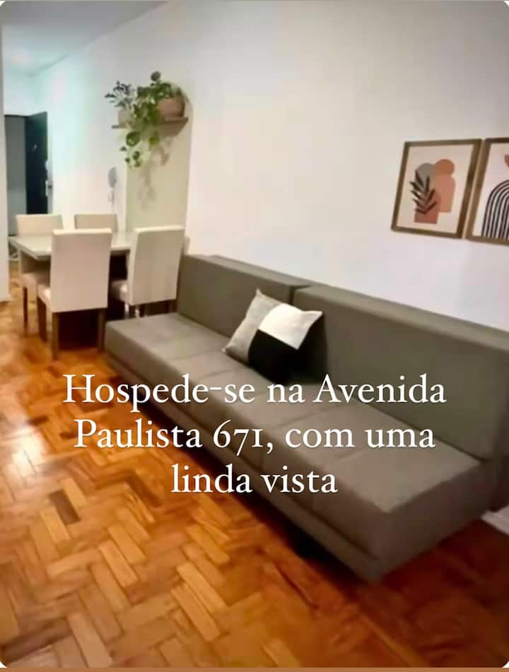 Apto Na  Própria Av Paulista, 671. Vista Linda - São Paulo