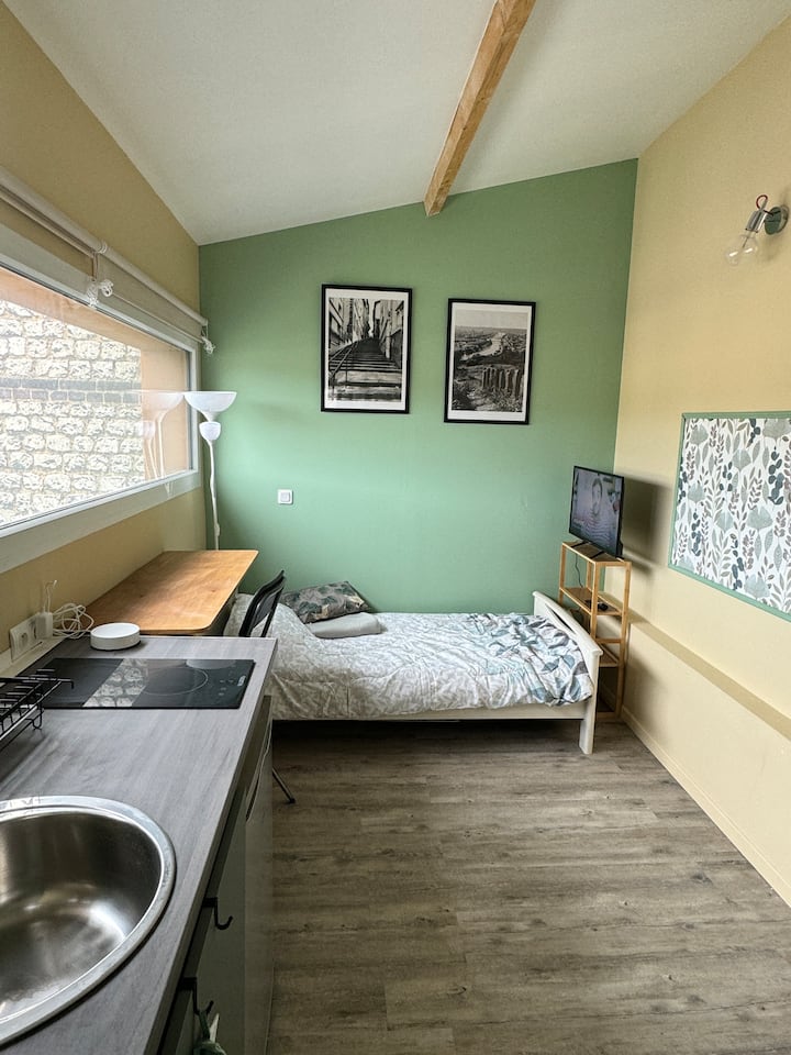 Cozy Studio Avec Terrasse - Rouen - Saint-Étienne-du-Rouvray