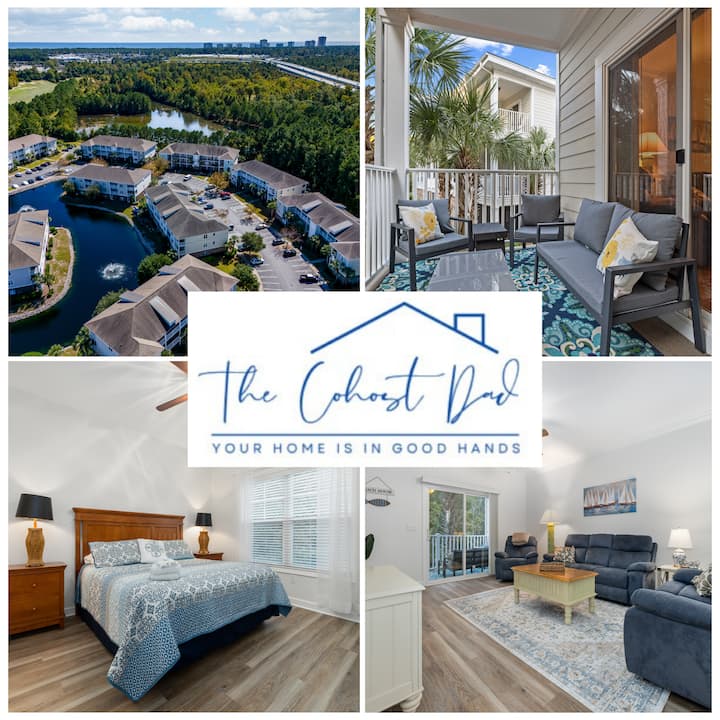 Pet Friendly Beach Villa With Golf, Pool - North Myrtle Beach, SC