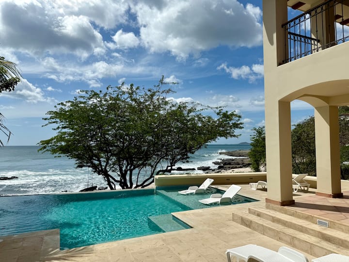 3br Beach&oceanfront Home W/pool At Rancho Santana - Nicarágua
