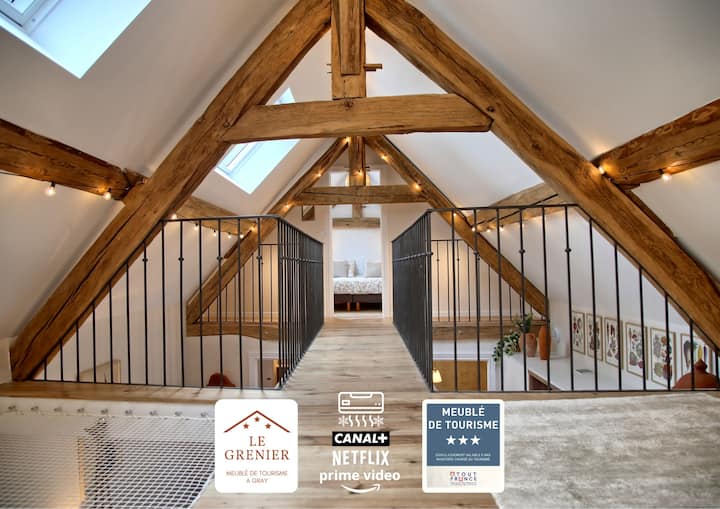 Gîte * * * Le Grenier * * * Gray - Bourgogne-Franche-Comté