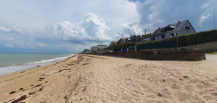 Maison Front De Mer Classée 3* - Plage de Langrune-sur-Mer