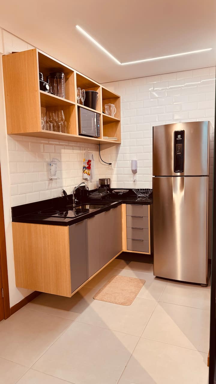 Studio Com Conforto E Estilo à Beira Mar! - Barra