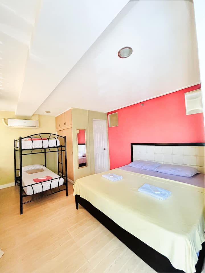 2br Budget Barkada Stay: Pool, Wifi, Smart Tv - Cebu